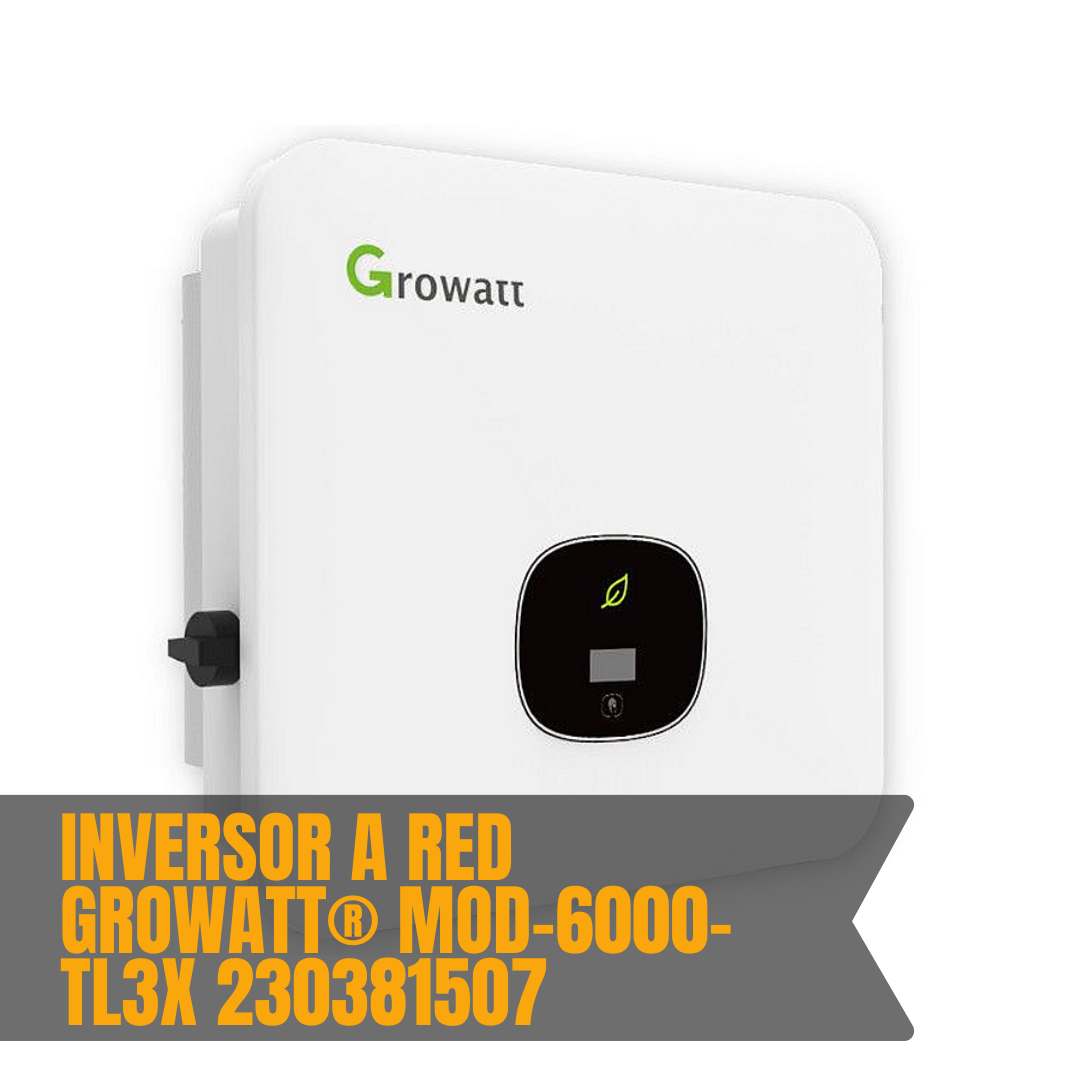 INVERSOR A RED GROWATT® MOD-6000-TL3X - SolAgro - Agropercuaria en ...